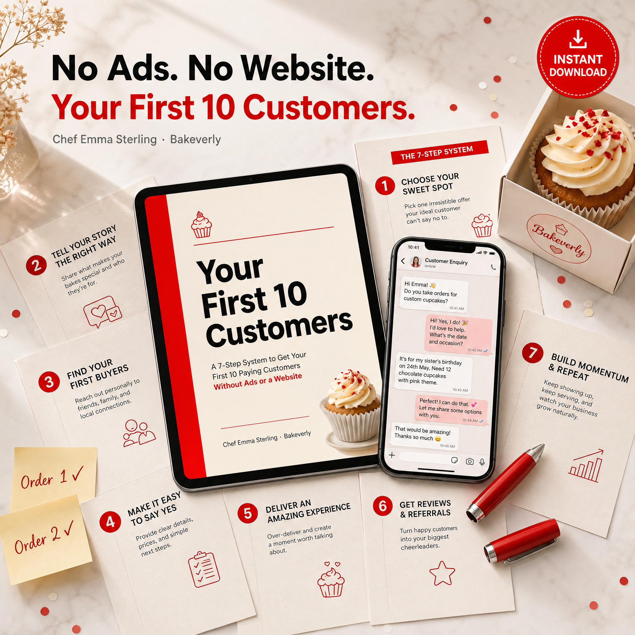 Your First 10 Customers — The Complete Guide – Bakeverly